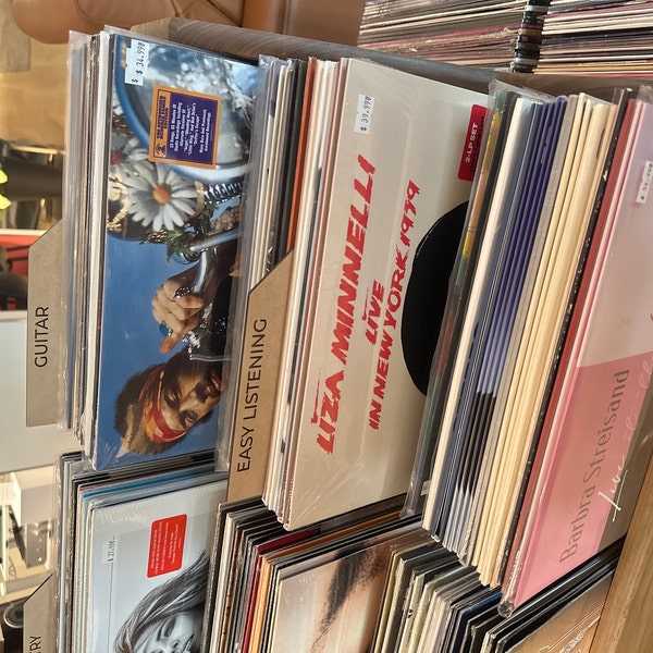 Vinyl Record Dividers, Classic Tab Record Dividers, Laser Cut MDF, Made ...