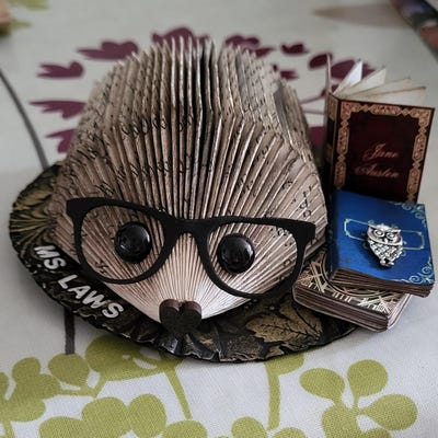 Small Paperbook Hedgehog - Etsy UK