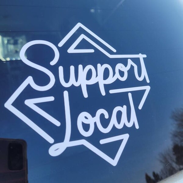 Support Local SVG PNG DXF | Local Business Svg | Shop Small Svg | Local ...
