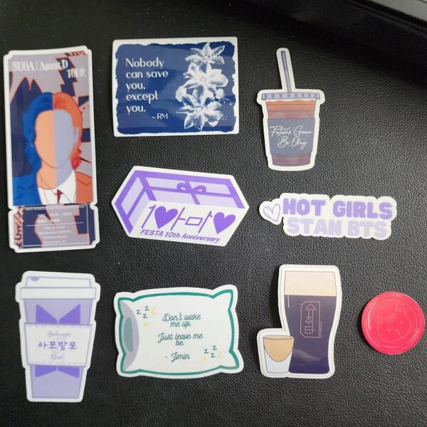 Jimin Muse Holographic Logo Sticker - Etsy