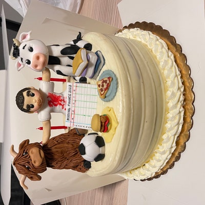 The Office Theme Cake Topper, the Office, Best Boss Cup, Fondant Office ...