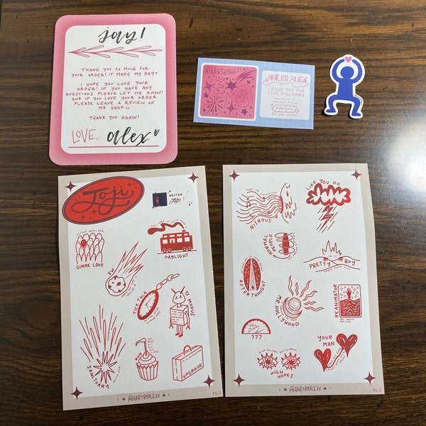 Joji Nectar Inspired Vinyl Sticker Sheets - Etsy