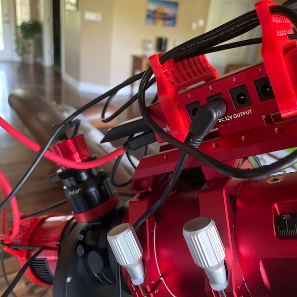 Cable Organizer for ZWO Cameras With 78mm, 86mm or 90mm Diameter - ASI2600MM/MC, ASI294MM ...