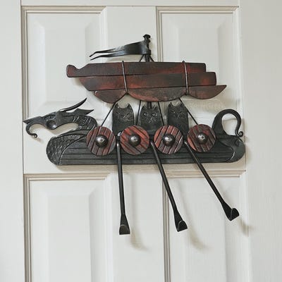 8'' Large Metal House Numbers. Hand Forged Iron House Number. 8 Inch ...