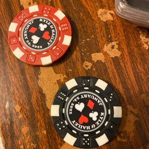 25 Custom Drink Chips Drink Token Free Drink Drink Chips | Etsy