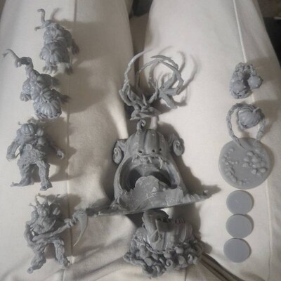 Spinosaurus 4inch Base D&D Pathfinder Fantasy 3D Printed Resin Lord of ...