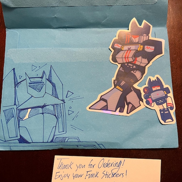 Transformers Stickers! Soundwave|blaster|jazz - Etsy
