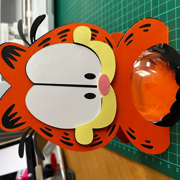 Cut File Funny Cat Holder *easy Open/close System* (dome 8cm) - Etsy