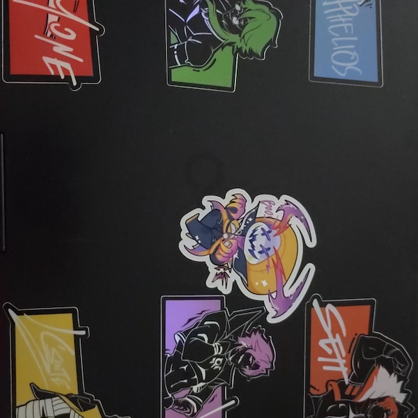 Buddha, Shiva & Qin: Record of Ragnarok Stickers - Etsy