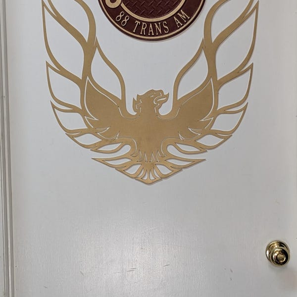 Firebird Metal Wall Art | Firebird Sign | Classic Firebird Garage Decor ...