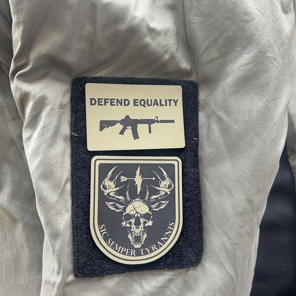 Memento Mori Morale Patch ,grim Reaper With Nods Patch, Goon Patch ...