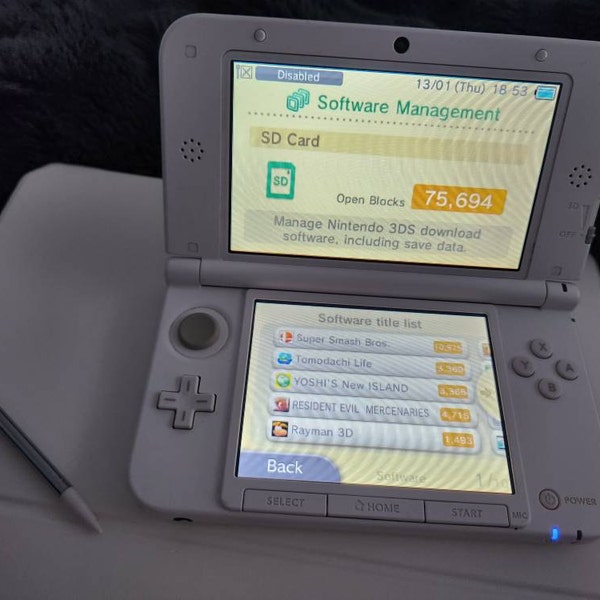 Custom Super Famicom Game Boy Advance With IPS Screen Unique Retro ...