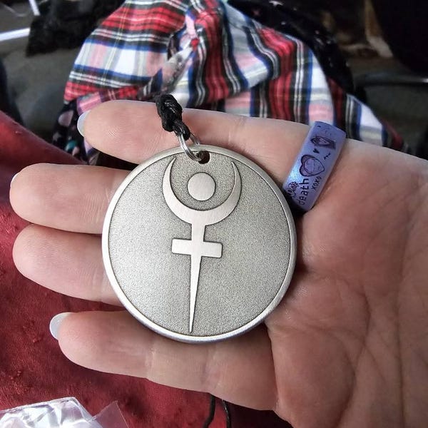 HADES SIGIL Coin || Hades Greek God Symbol Sigil Coin || Amulet Charm ...