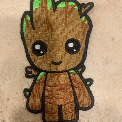 Disney Groot Guardians of the Galaxy Inspired Embroidery - Etsy