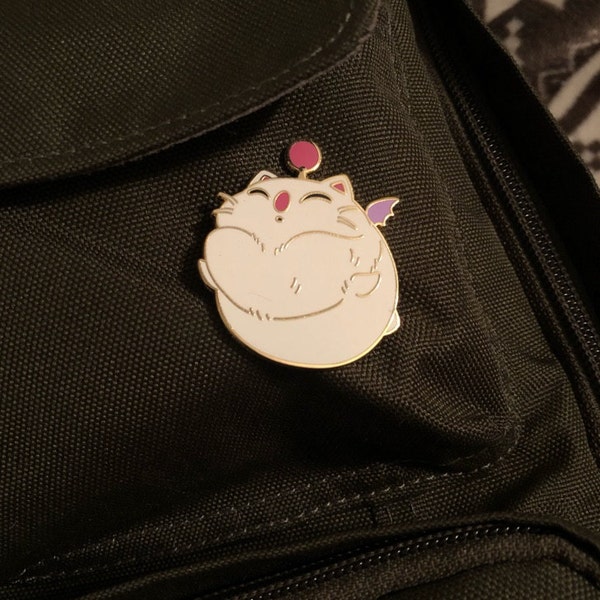 Final Fantasy Fat Moogle Enamel Pin - Etsy