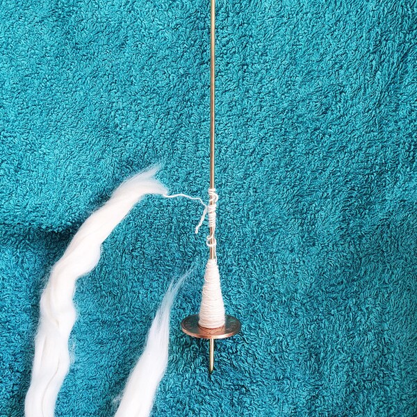 French Spindle Reproduction French Style Whorl-less Spindle Hand ...