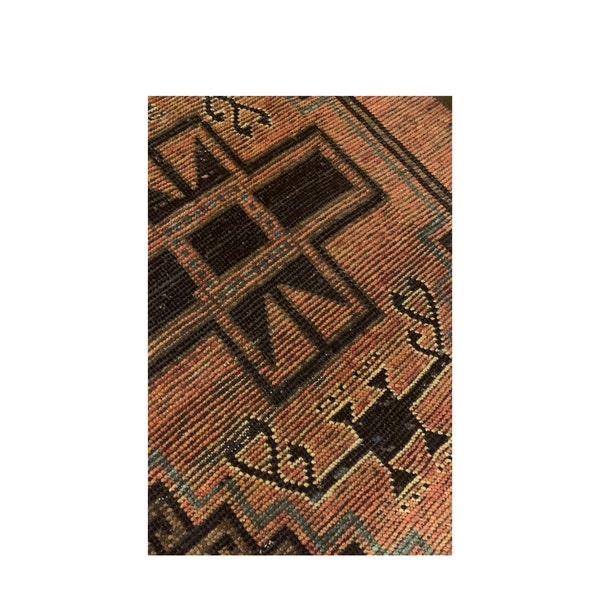 Turkish Patchwork Rug, Vintage Handmade Rug, Home Decor, Anatolian Rug ...