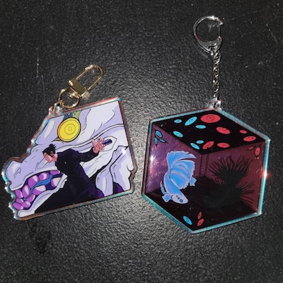 Nanami Jujutsu Kaisen JJK Anime Keychain 3 Inch Dangling Charm Acrylic ...