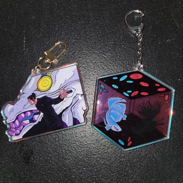 Geto Suguru| Jujutsu Kaisen | JJK Anime Keychain| 3 Inch| Rainbow ...