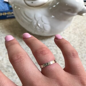 Word or Name in ASL / American Sign Language / Hand Stamped Cuff ...