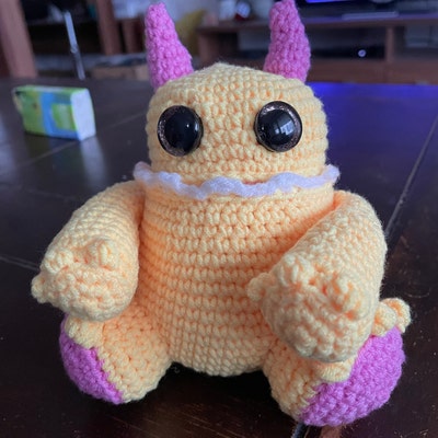 Worry Monster Crochet Pattern PDF - Etsy