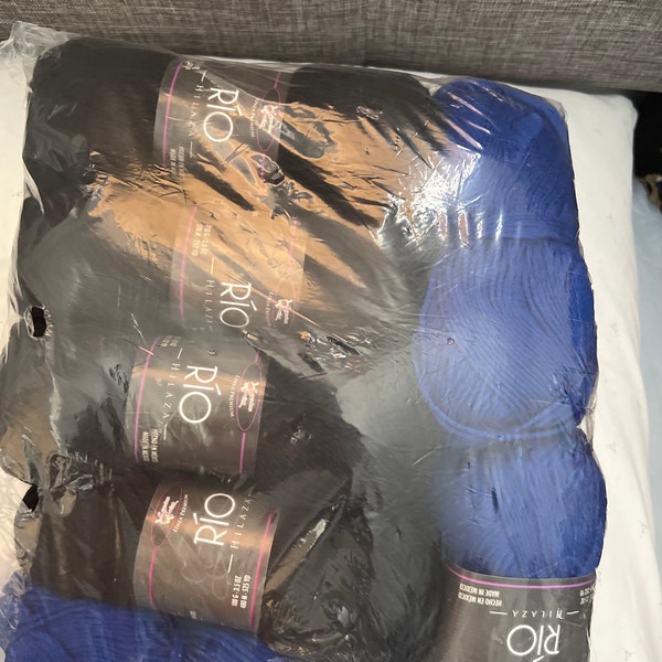 Rio Yarn Yarn for Knitting, Rio Ball of 100 Grams, Embroidery Thread in ...