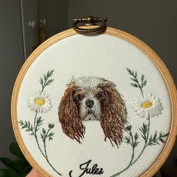 Custom Embroidery Family Hoop | Family Embroidery Design | Pet ...