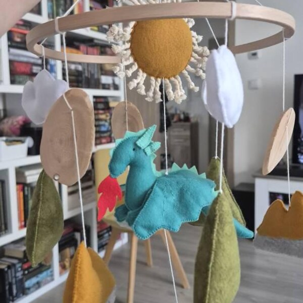 Hot Air Balloon, Crib Baby Mobile, Baby White Mobile, Felt Mobiles ...