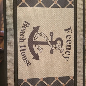 Nautical Custom Door Mat - Etsy
