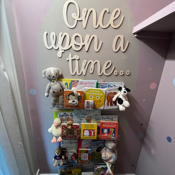 Once Upon a Time | Wall Decal | 3D Wall Decal | Kids Bedroom Decor ...