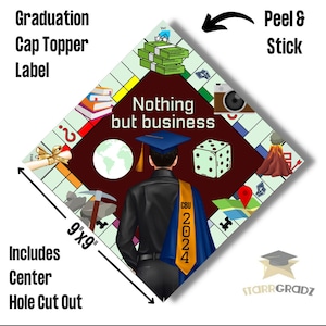 Graduation Cap Topper / MBA - Etsy