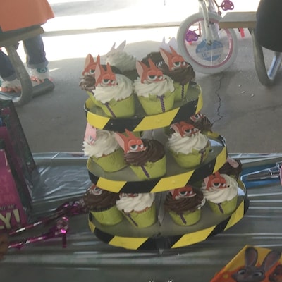 Zootopia inspired Cupcake Set - Etsy