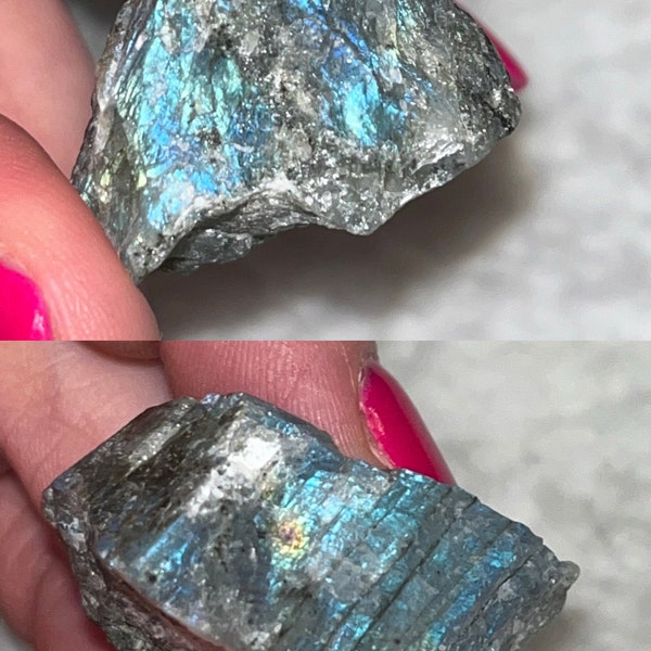 Raw Natural Rough Labradorite 1 Piece - Etsy