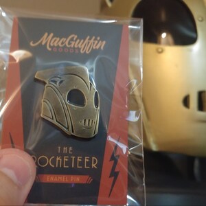 Rocketeer Enamel Pin - Etsy