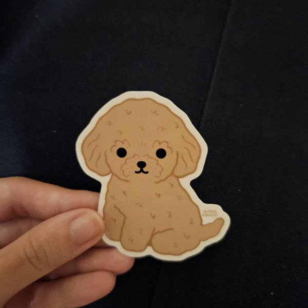 Black & Tan Cavalier King Charles Spaniel Dog Breed Waterproof Vinyl ...