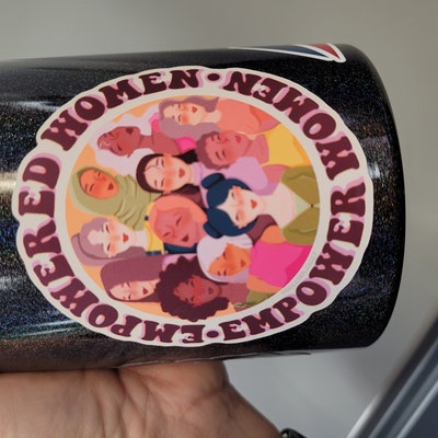 Empowered Women Empower Women Sticker Feminist Sticker for Laptop ...