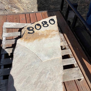 Hand Forged Iron House Numbers | Etsy