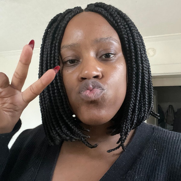 Messy Nu Locs Fauxlocs Faux Messy Locs Dreadlock Wig Braided Wigs ...