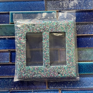 CHERRY RED Sparkle With Black & Silver Glitter Bling Light - Etsy