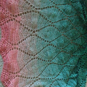 Mandala Shawl Crochet Pdf Pattern INSTANT Downloadq - Etsy