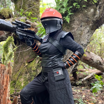 Space Mercenary Neck Seal Pattern Inspired by the Armorer from the ...