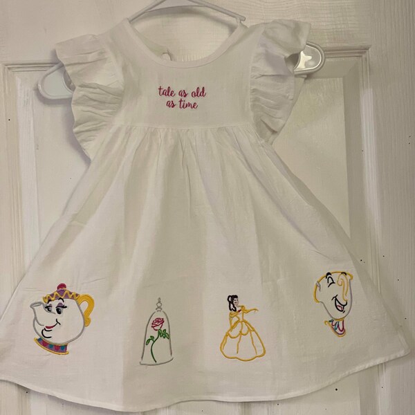 Mrs. Potts the Tea Pot From Beauty and the Beast Applique Digital ...