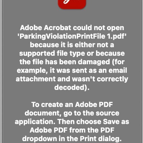 Printable Fake Parking Tickets, Digital Download Prank Ticket ...