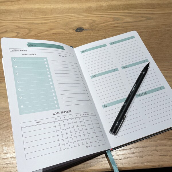 The New A5 Spiral Planner/notebook With Touch-screen Stylus Pen With ...