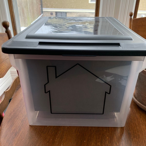 Home Documents File Box , Important Document Organizer , Household ...