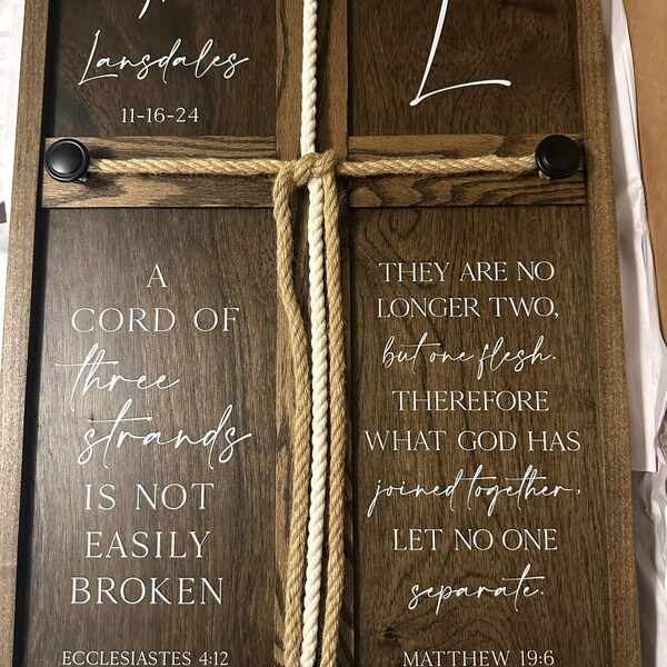 A Cord of Three Strands | What God Joined Together | Trinity Braid ...