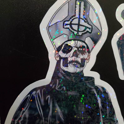 Boxing Papa IV Holographic Vinyl Sticker - Etsy