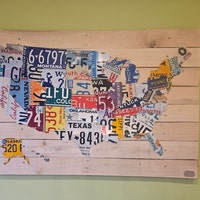 License Plate State Napkin Holders - Etsy Canada