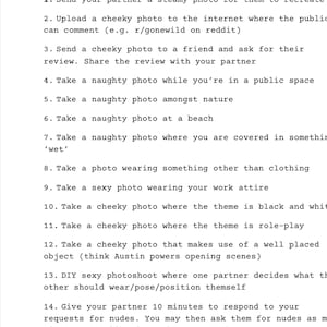 Printable Kink Negotiation Checklist - Etsy