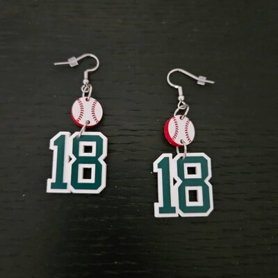 Player Number Bag Tag Baseball Soccer Football Volleyball Basketball ...